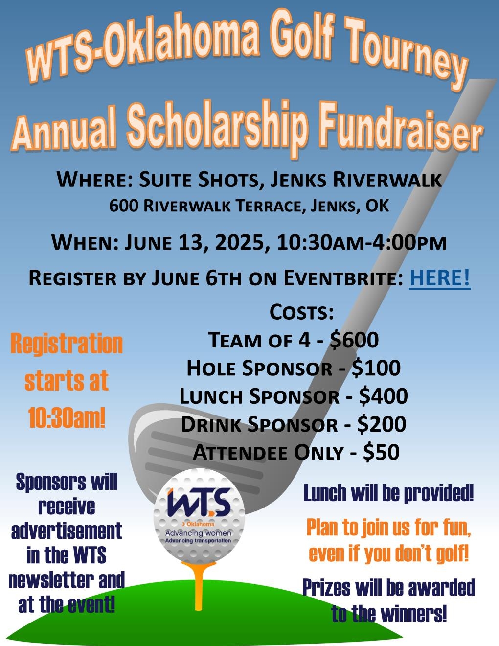 1st Annual Golf Event | WTS